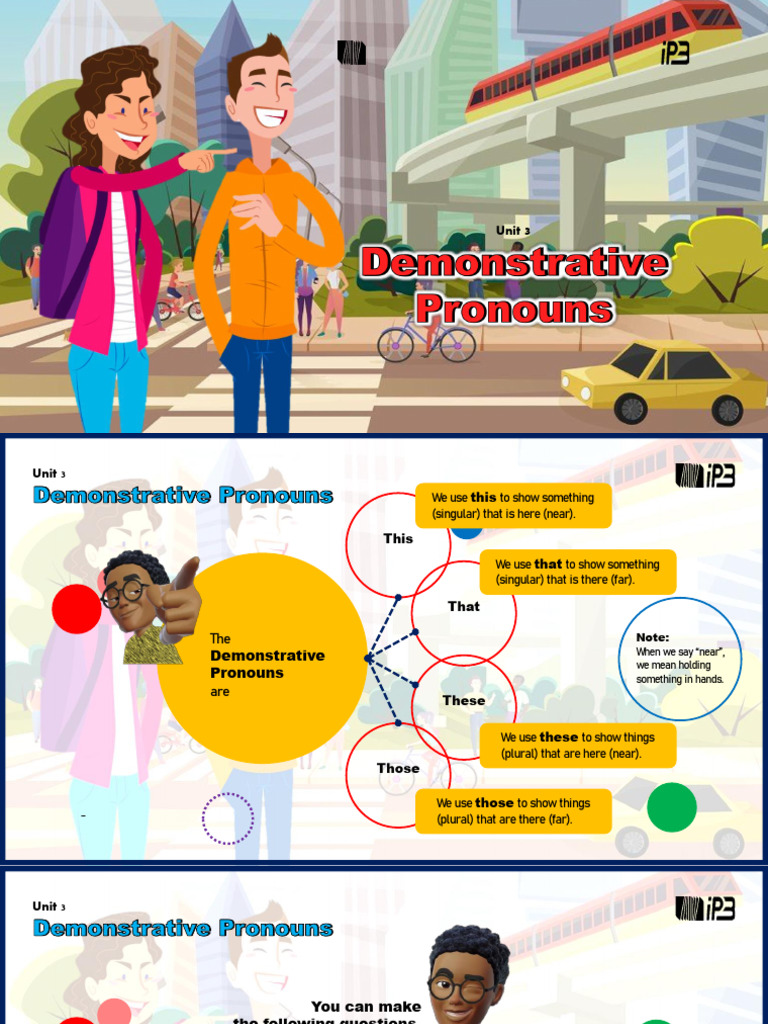 Understanding Demonstrative Pronouns | PDF | Vision | Color