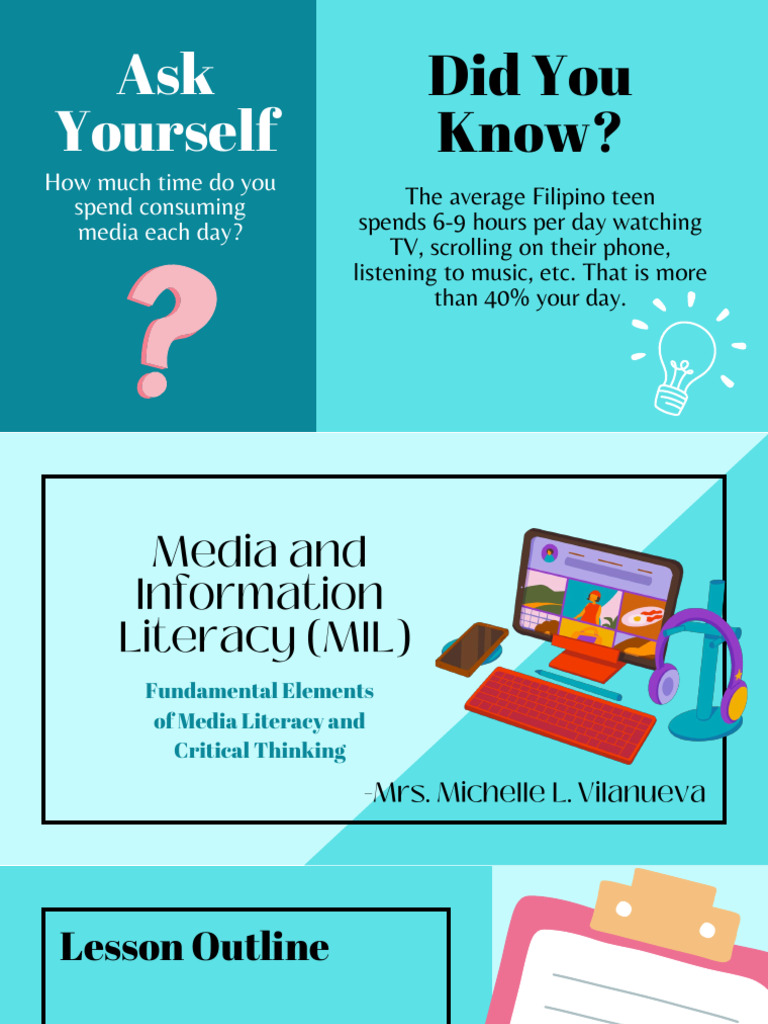 Media Literacy and Critical Thinking Guide | PDF | Literacy | Critical ...