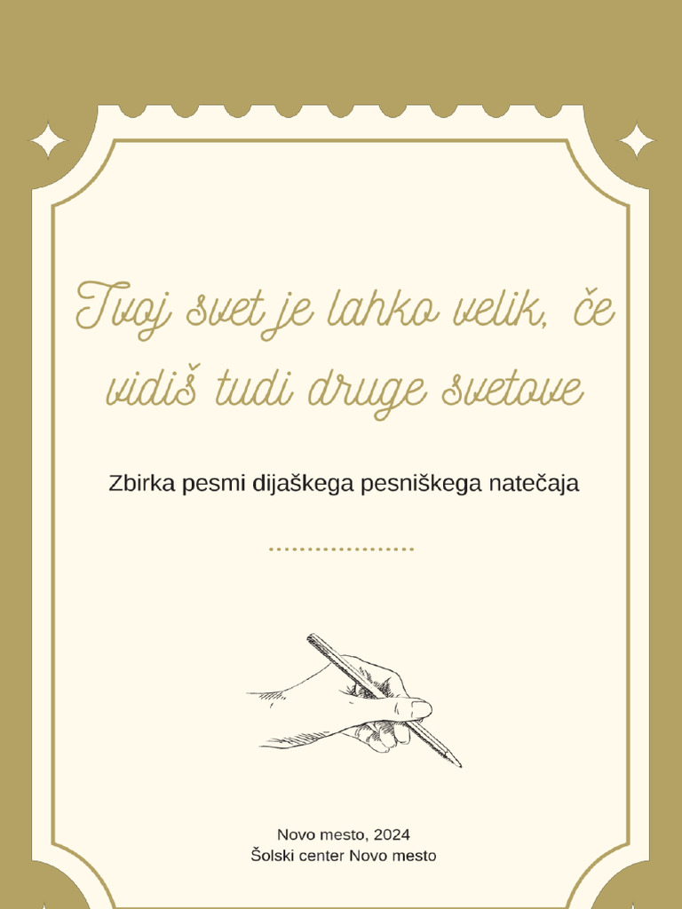 Zbirka pesmi | PDF