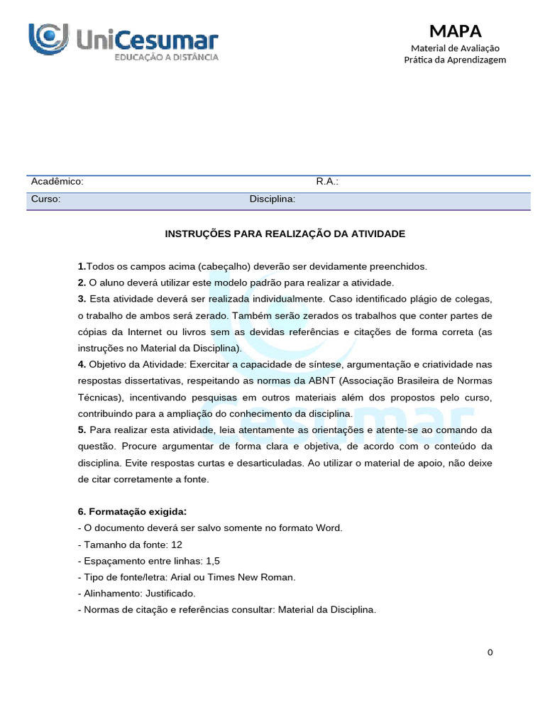 Mapa maço | PDF | Análise SWOT | Aprendizado