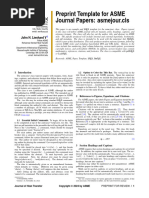 Asme Journal Article Template PDF | PDF | Written Communication ...