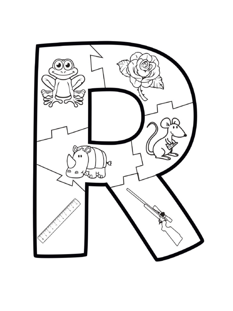 Rompecabezas Letras Abcdario | PDF