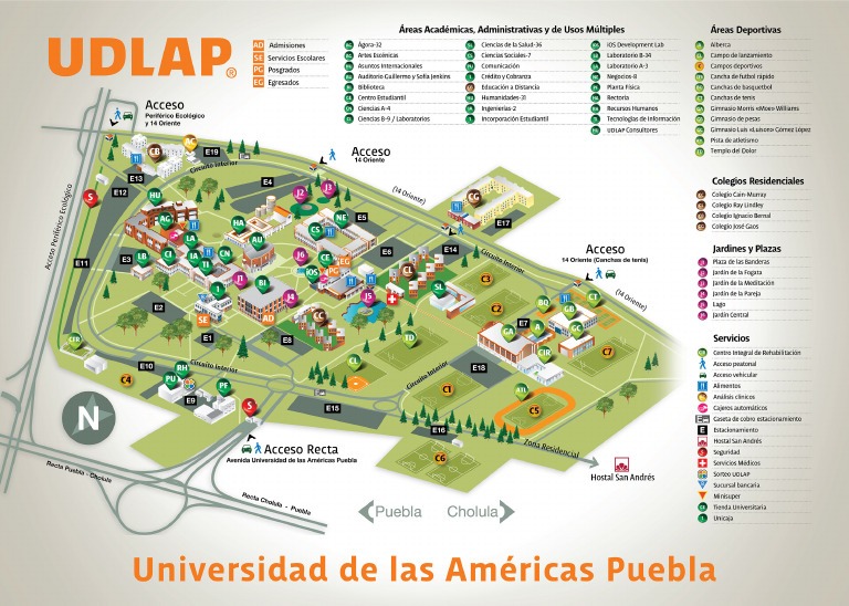Mapa UDLAP | PDF
