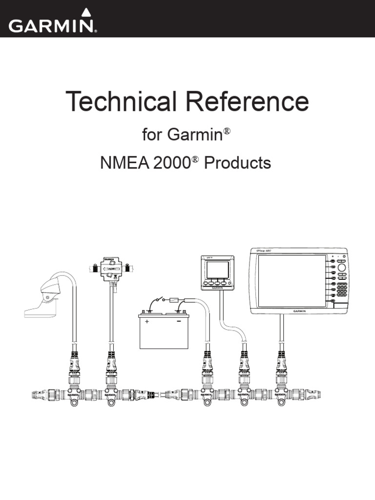 NMEA2000_series_Technical_Reference | PDF | Flow Measurement | Electrical Connector