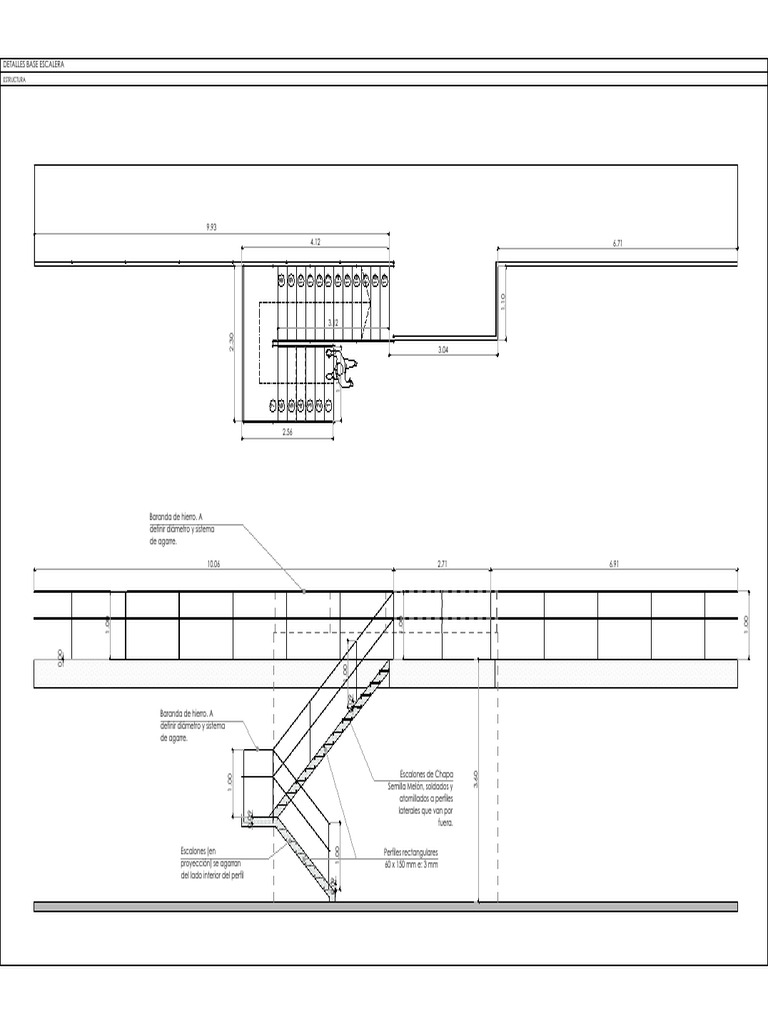 Detalle Escalera | PDF