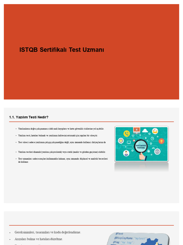 ISTQB CTFL v40 Dokuman Ozeti | PDF