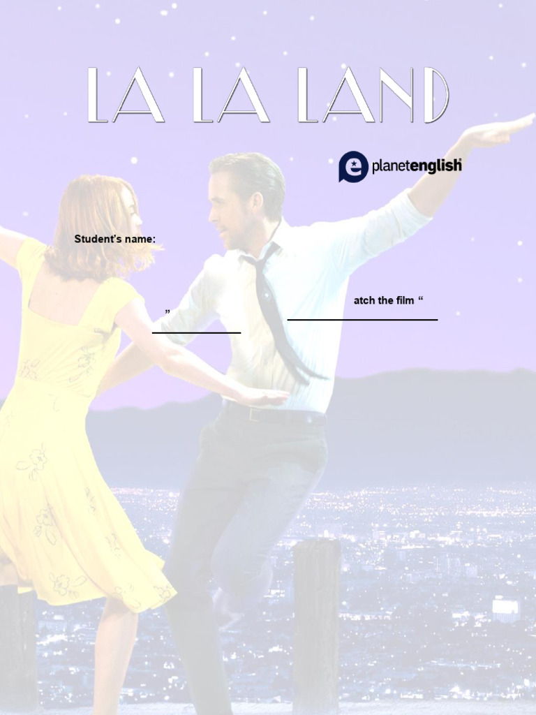 Film Study Questions for "La La Land" | PDF