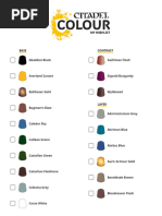 Citadel Paint Color Guide | PDF