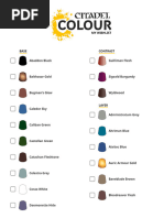 Sorastro's Paint Conversion Chart - Sheet1 | PDF | Blue | Grey
