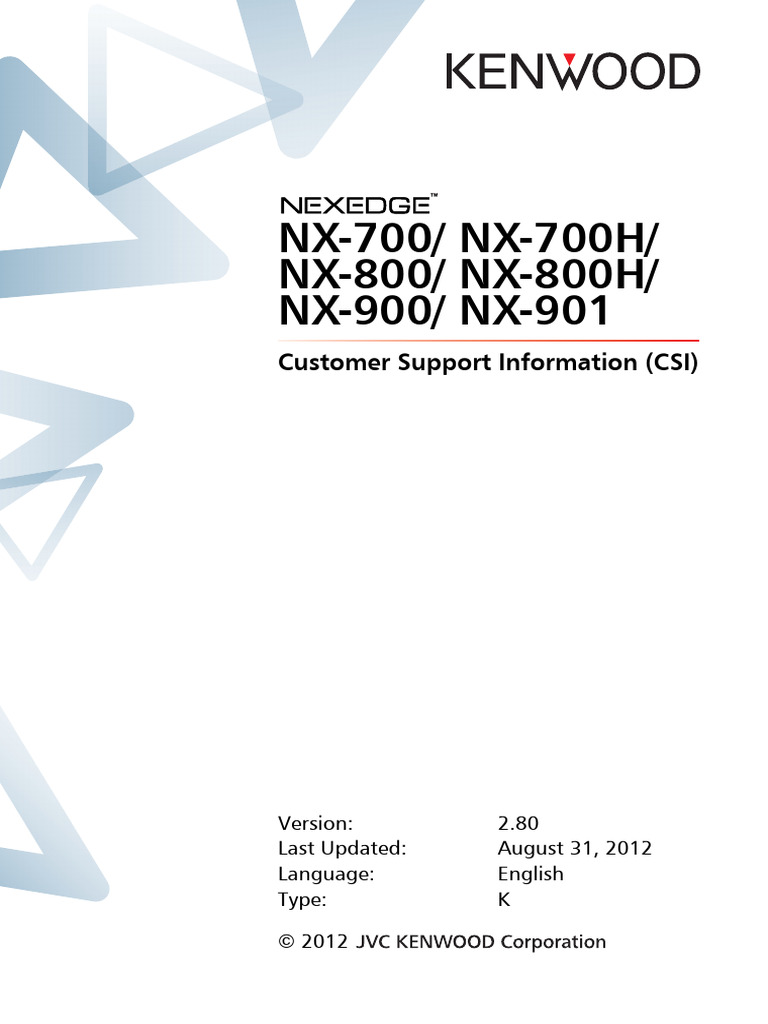 NX-700_800_900_TECH MANUAL | PDF | Microphone | Copyright