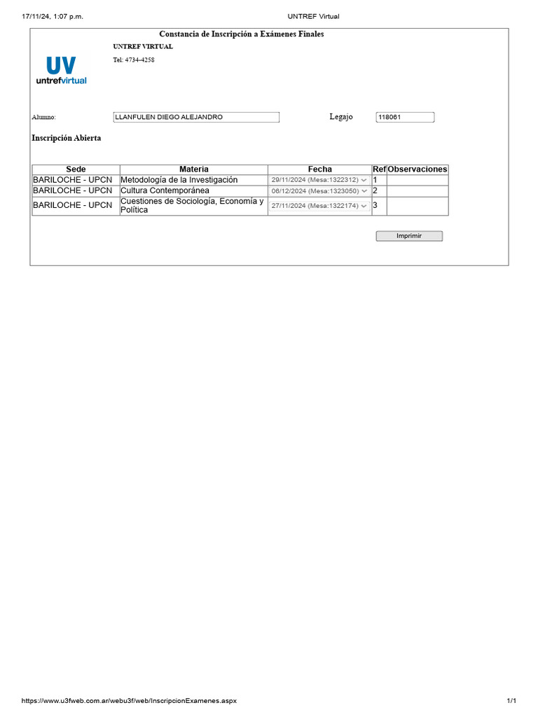 UNTREF Virtual | PDF