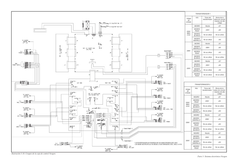 Sistema Nexgen: Croquis de Control 208V | PDF