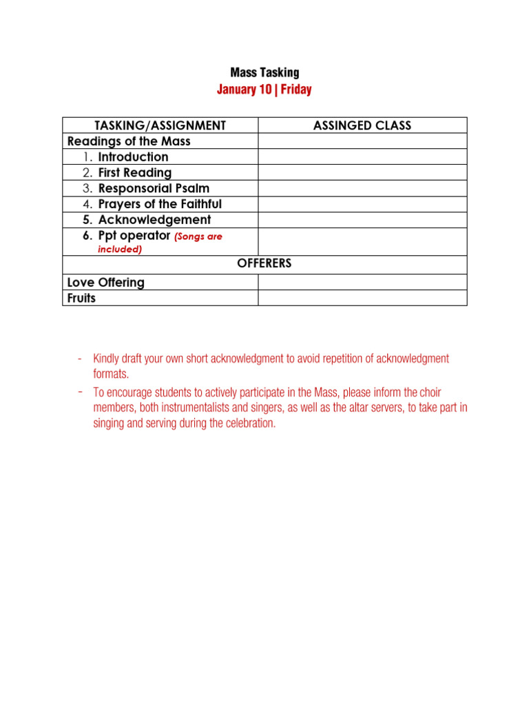 January 10 Chaplains Hour | PDF | Jesus | Prayer