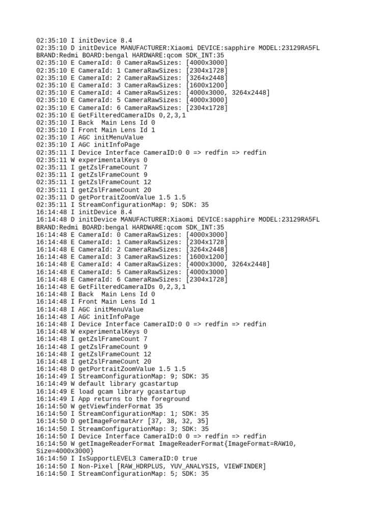 log_20250110 | PDF | Software Development Kit | Computing