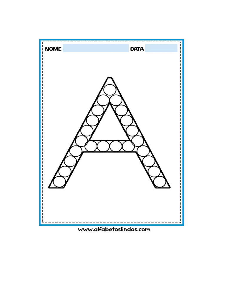 Alfabeto Bolinhas | PDF