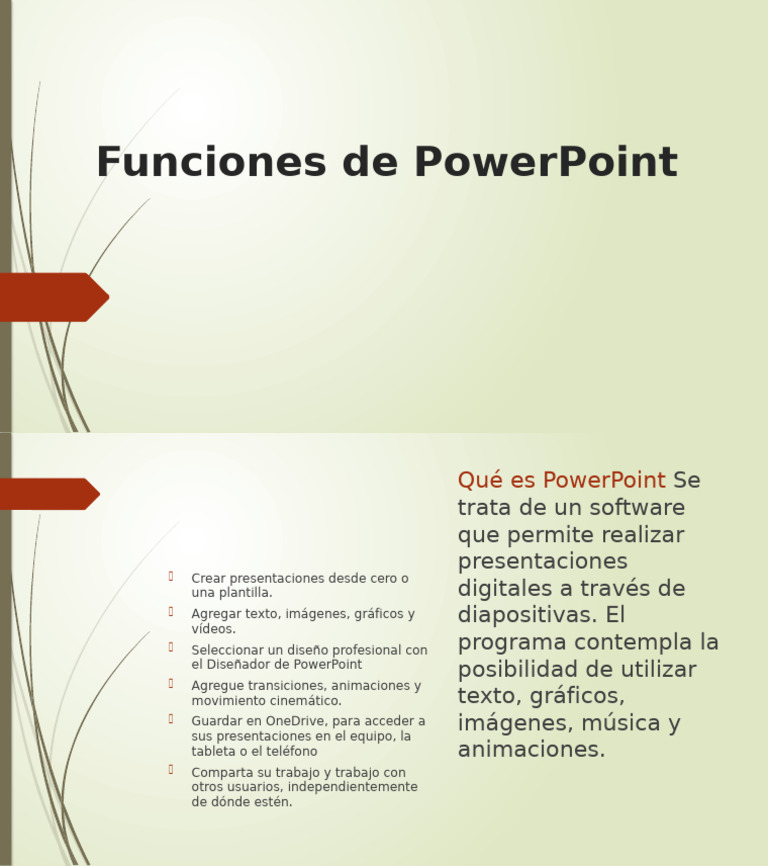 Funciones de PowerPoint MOises Ramirez | PDF