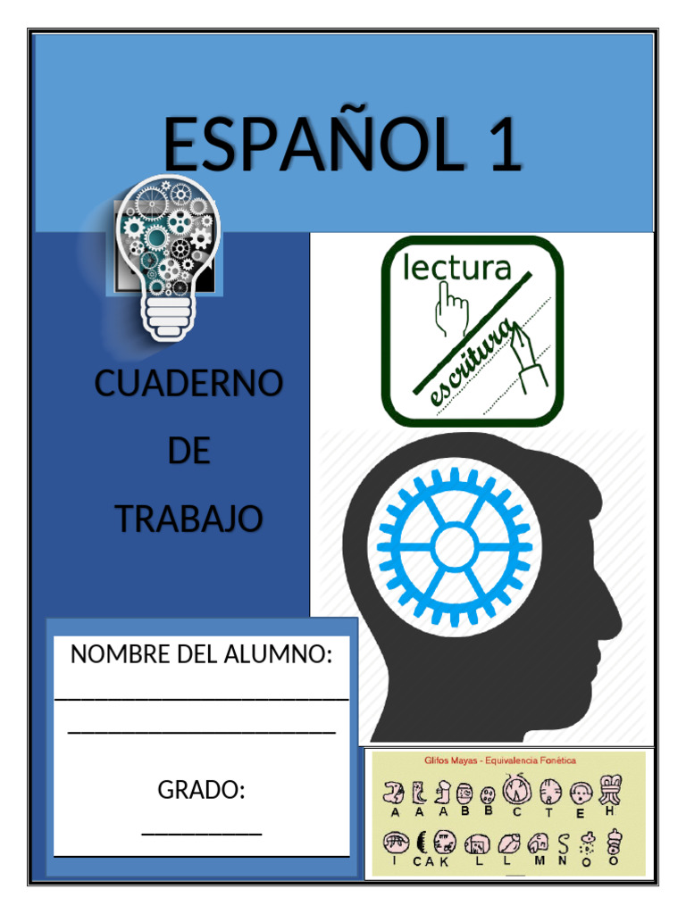 1o 1T ESPAÑOL ALUMNO CUADERNILLO DE ACTIVIDADES 1T - COMPLETO | PDF ...