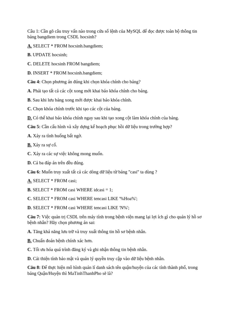 TN - Tin 11 - HK2 | PDF