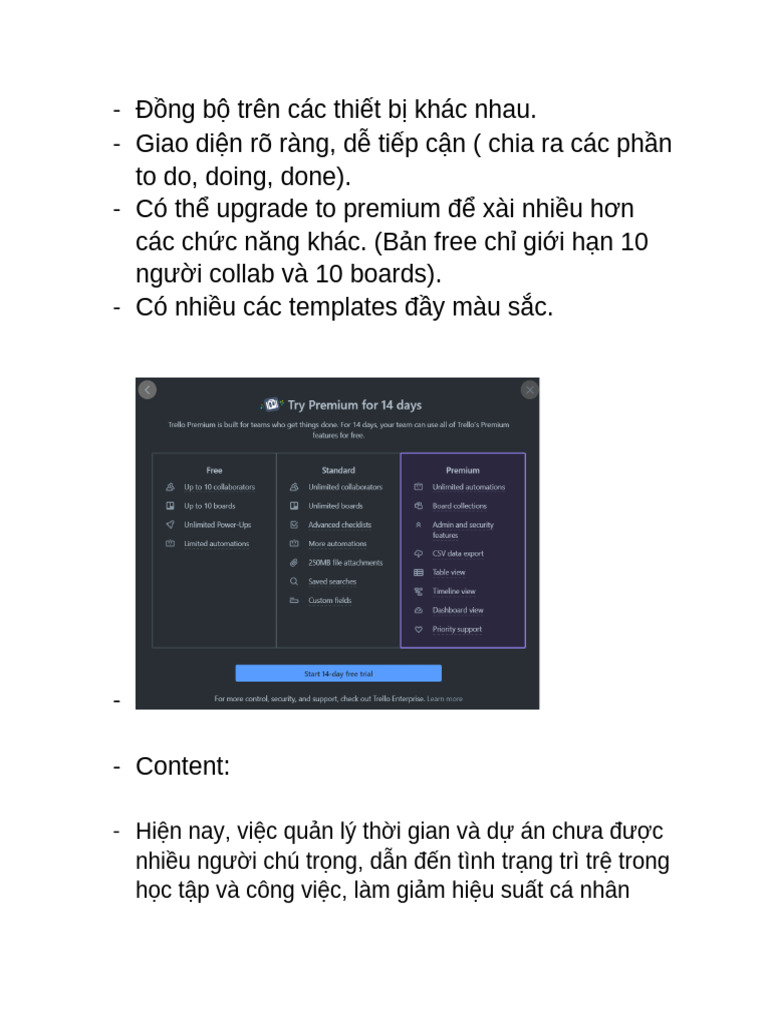 Trello Project | PDF