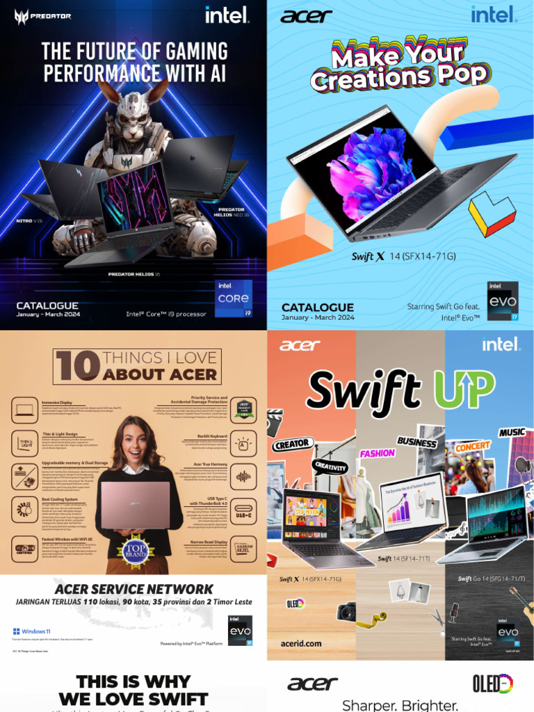 Acer Predator E-Catalogue q1 2024 | PDF