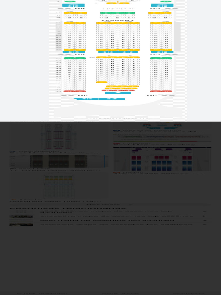 Mapa de Assentos TAP A330neo - Pesquisa Google | PDF