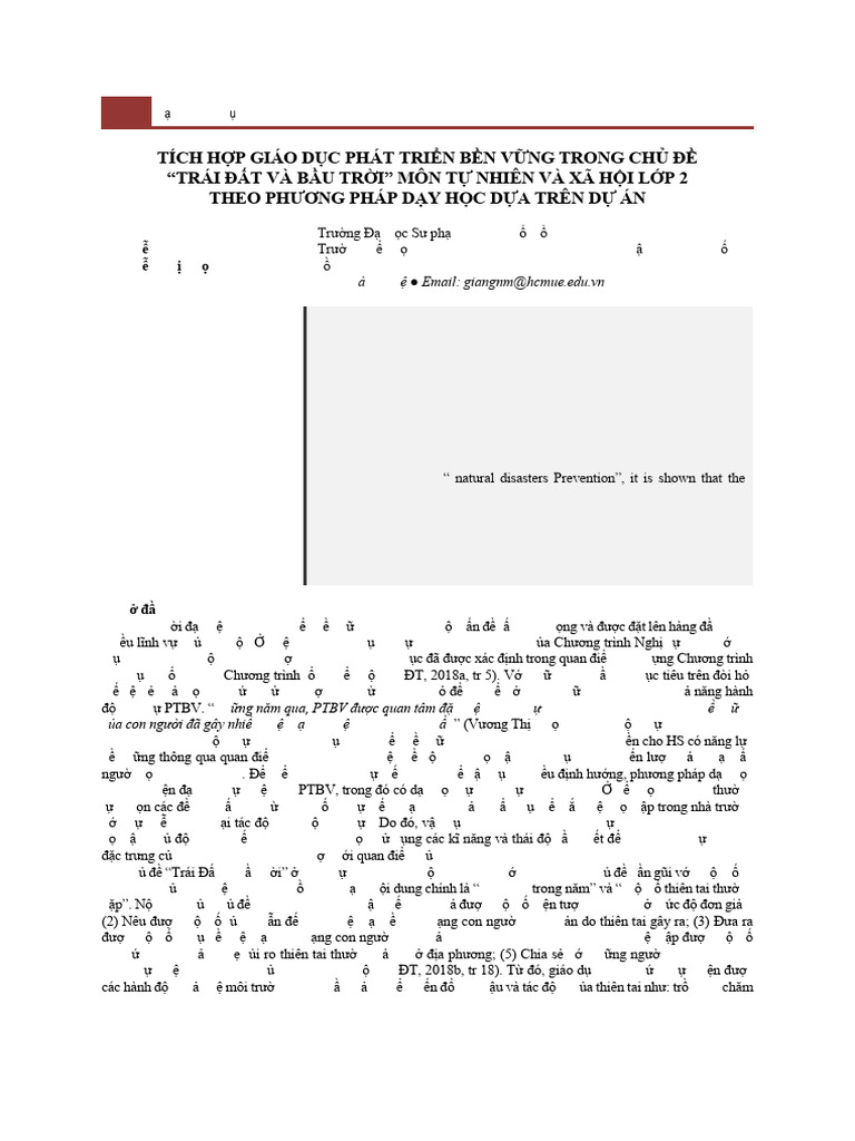 Nguyn Minh Giang Nguyn TH NGC BCH | PDF