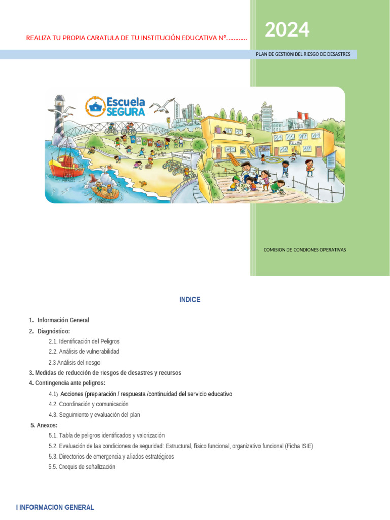 Plan de GRD - 2024 | PDF | Tormentas | Ciencias de la Tierra