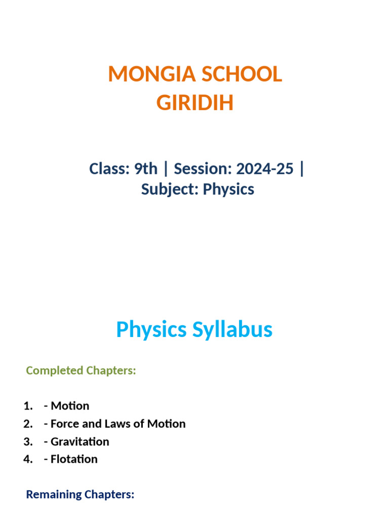 phy ppt. | PDF