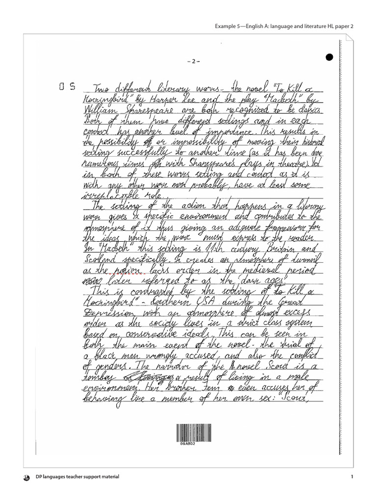 Paper 2 Sample Paper 3 | PDF