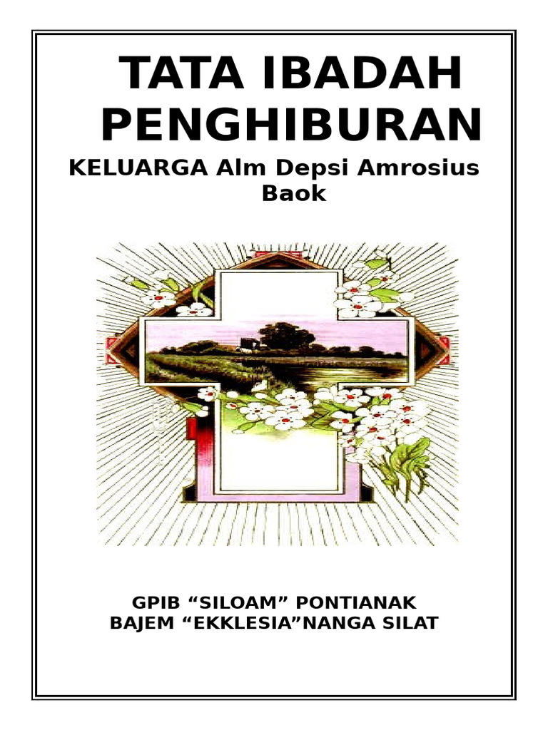 Tata Ibadah Penghiburan GKI | PDF