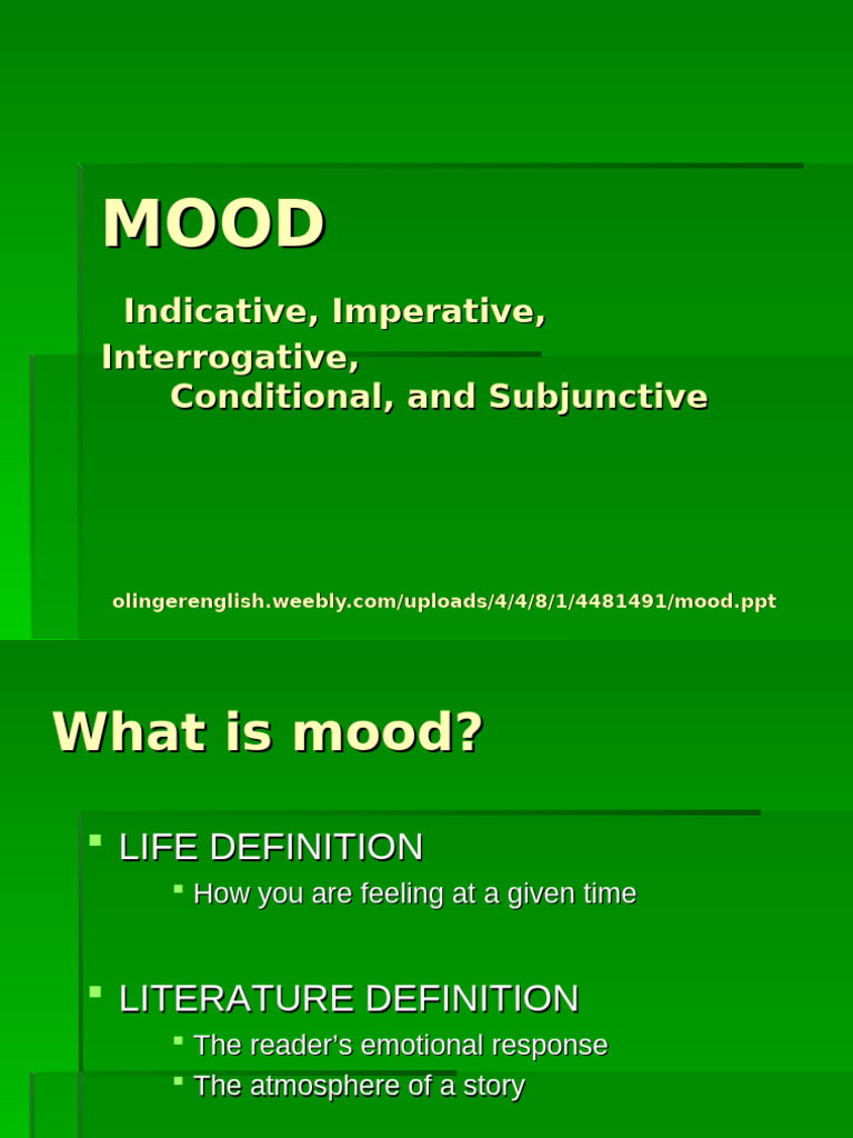 Grammar Moods Explained | PDF | Morphology | Linguistic Typology