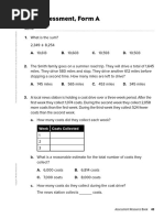 3rd Grade STAAR Math Practice Test | PDF | Euclidean Geometry ...