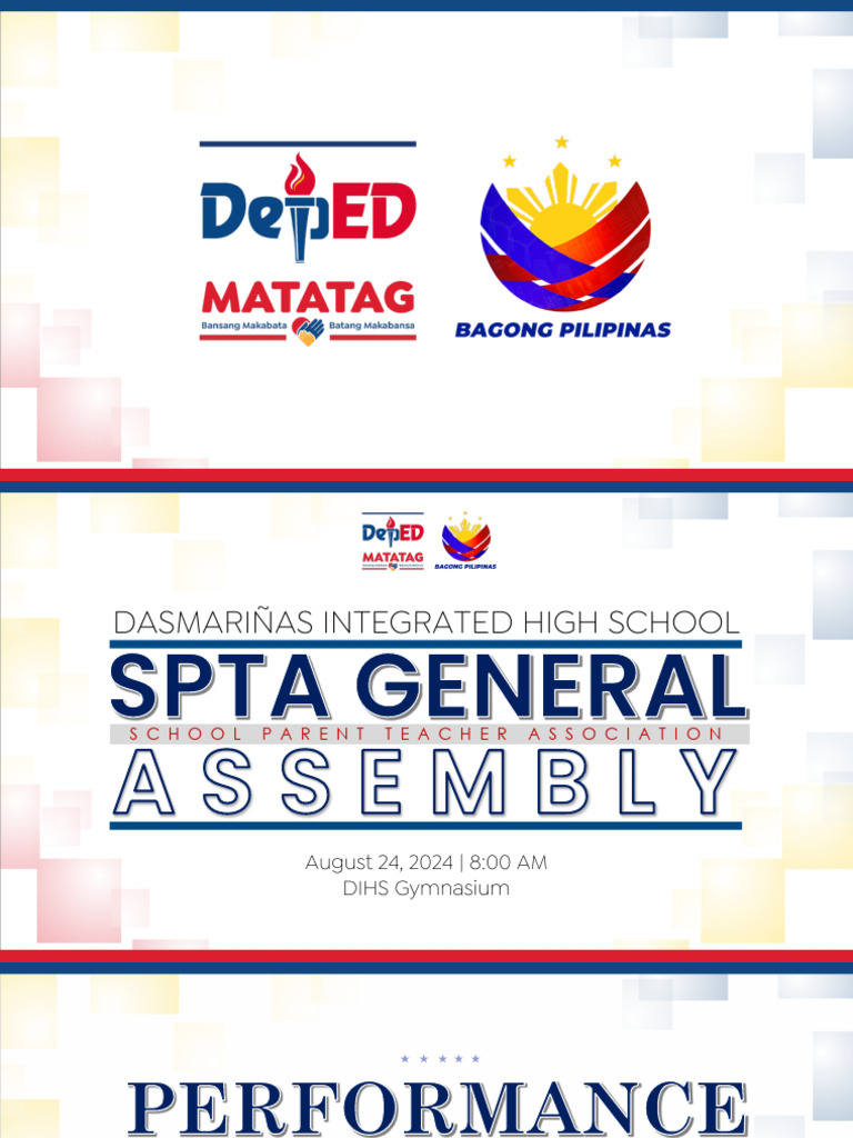 SPTA General Assembly 2024 | PDF | Cognition | Learning