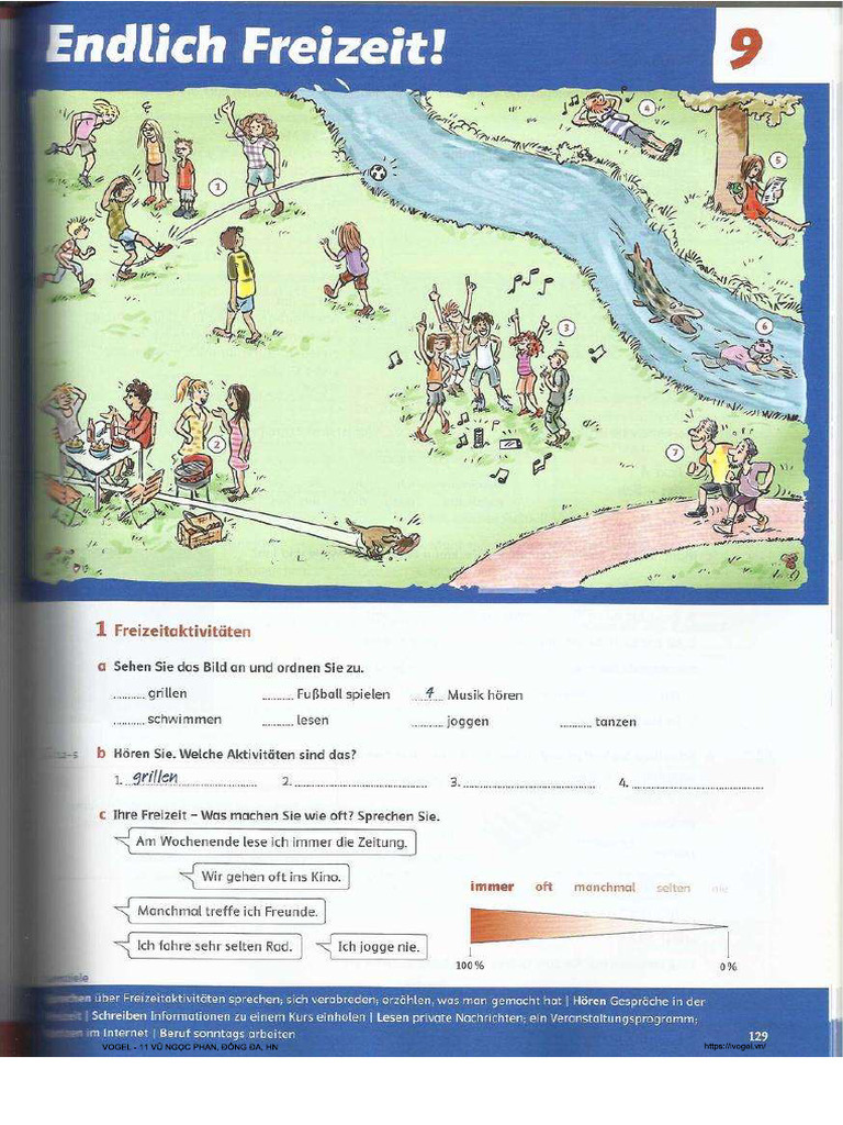 Lektion 9 - Endlich Freizeit | PDF