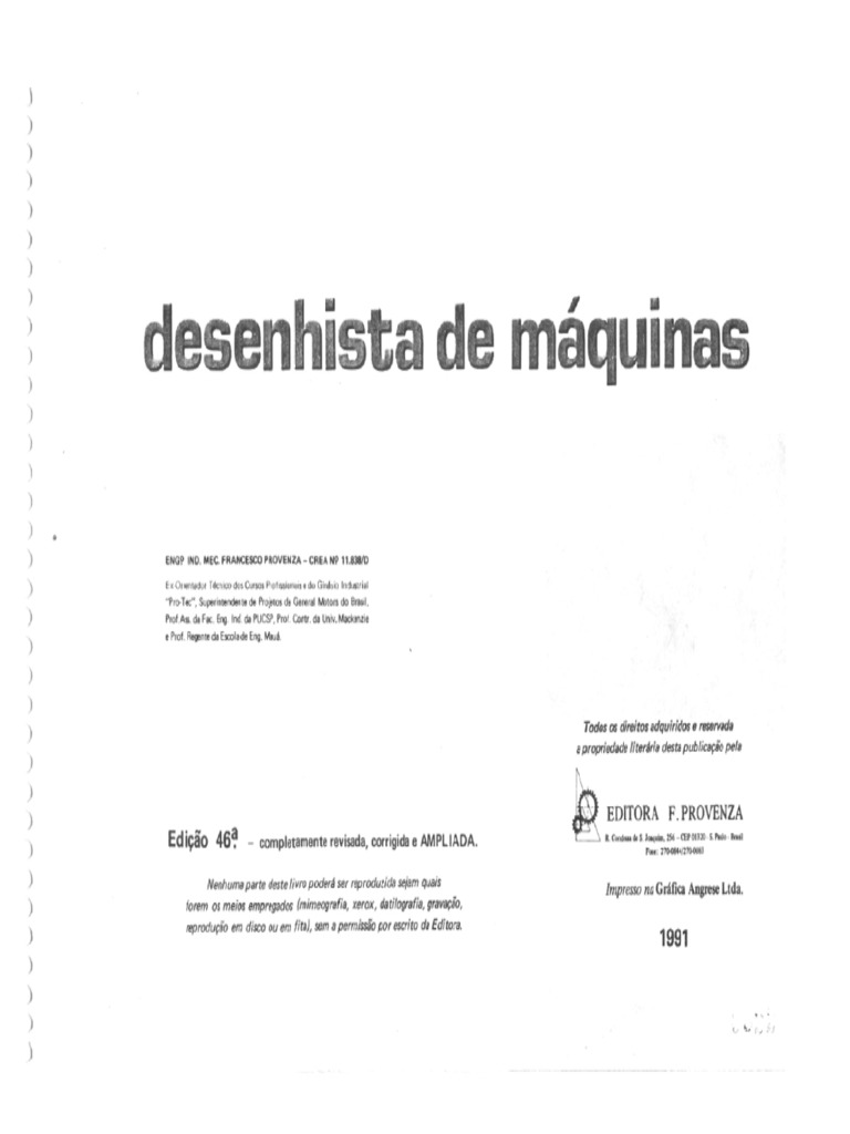 PROTEC - Desenhista de Máquinas | PDF