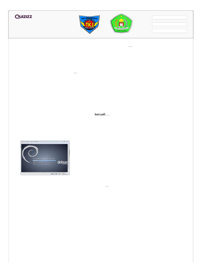 SOAL LATIHAN ASJ Kelas XI TKJ | PDF