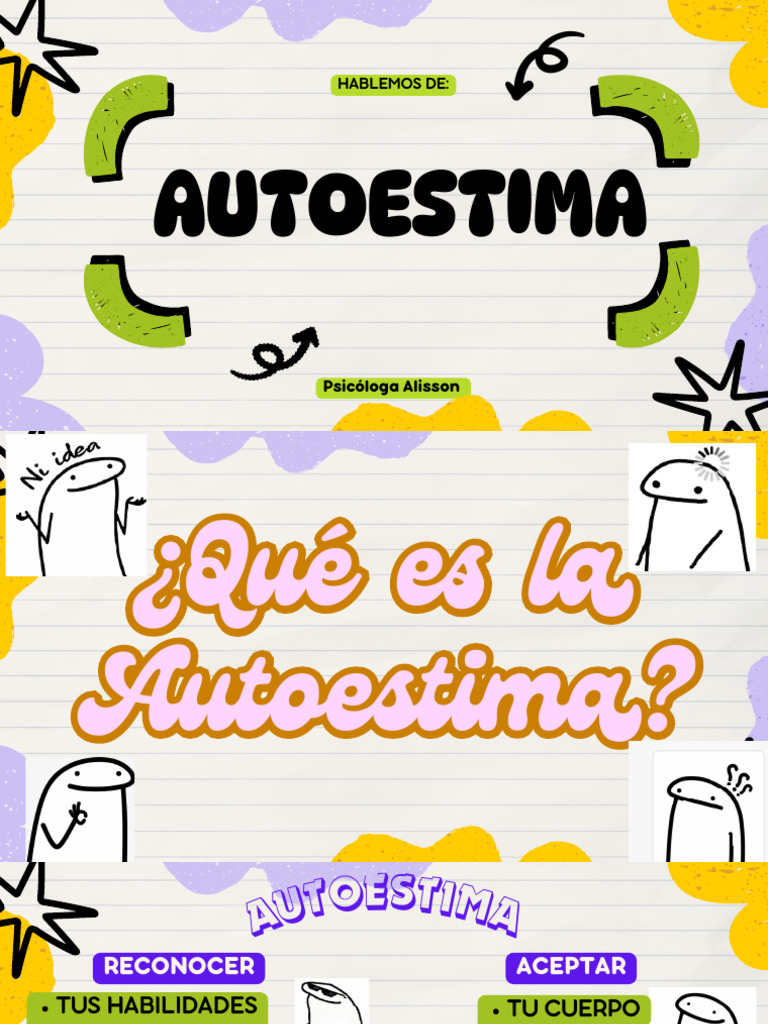 Autoestima Taller Pdf
