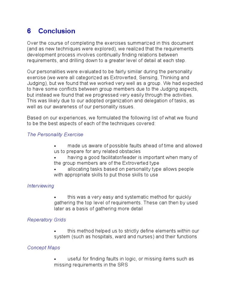 Conclusion of medical device management | Specification (Technical ...