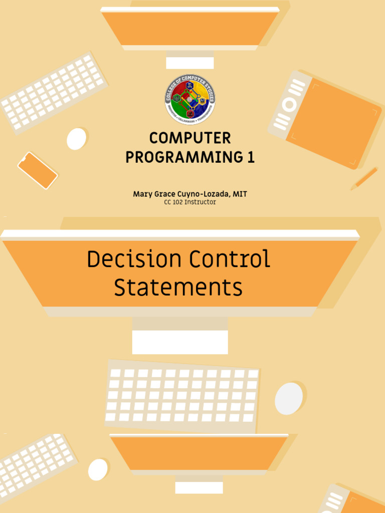 CC 102 Decision Control Statements | PDF | Software Development | Computer Science