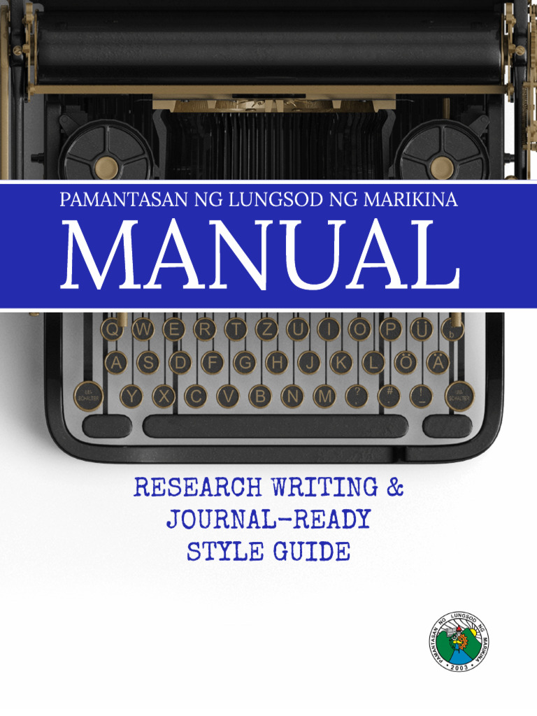 PLMar_Research Manual and Style Guide | PDF | Hypothesis | Quantitative ...