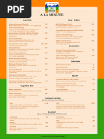 Vinta - Menu | PDF | Sauce | Drink