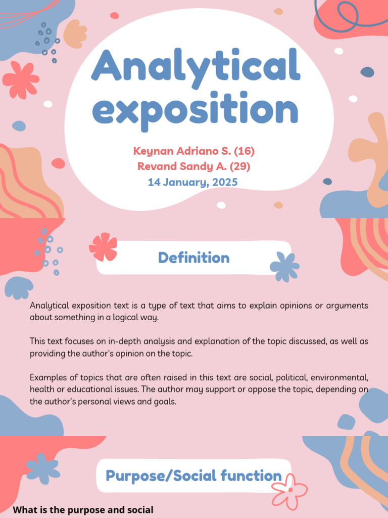 Understanding Analytical Exposition Text | PDF | Argument | Opinion