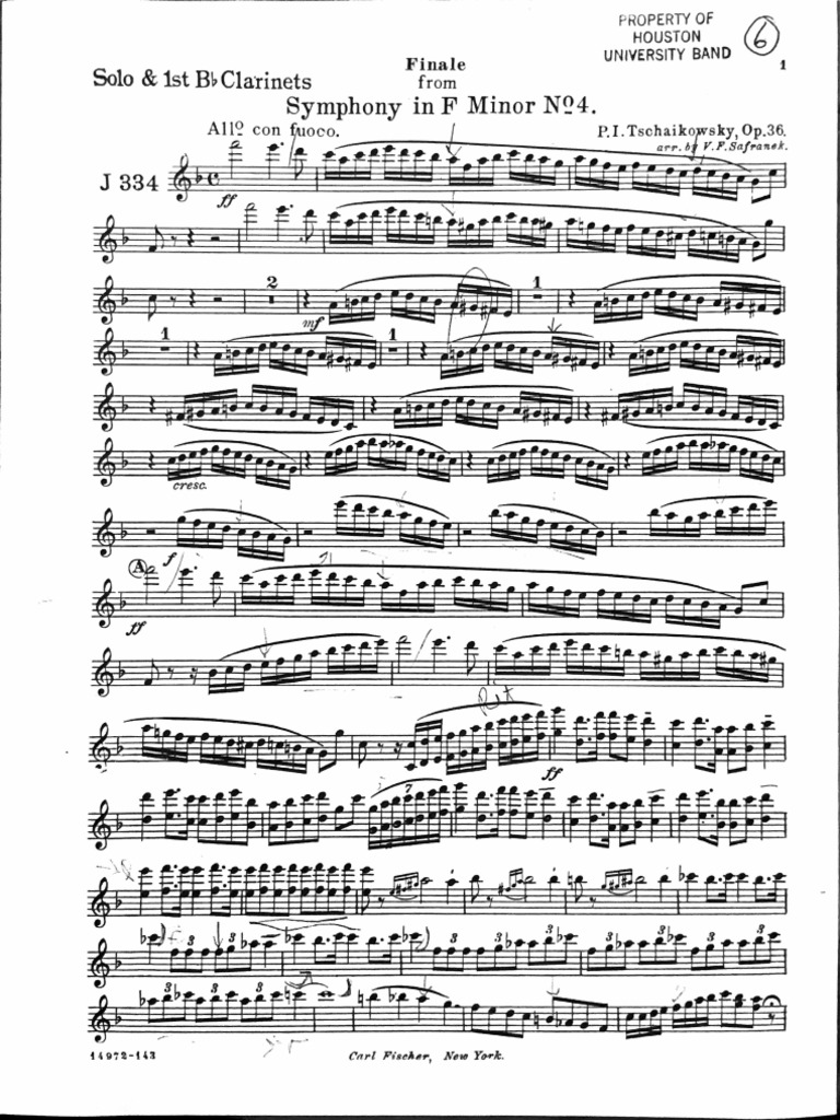 Tchaik 4 - Finale | PDF