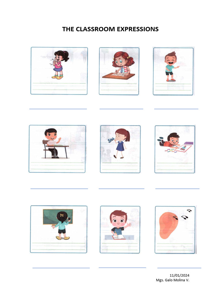 The Classroom Expressions | PDF