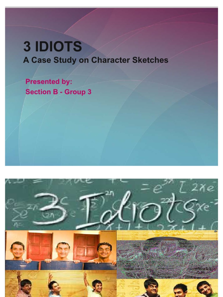 3 Idiots - Final | PDF | Emotions | Behavioural Sciences
