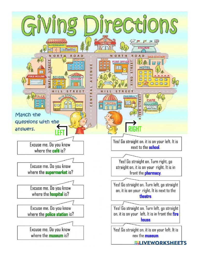 Giving Directions | PDF