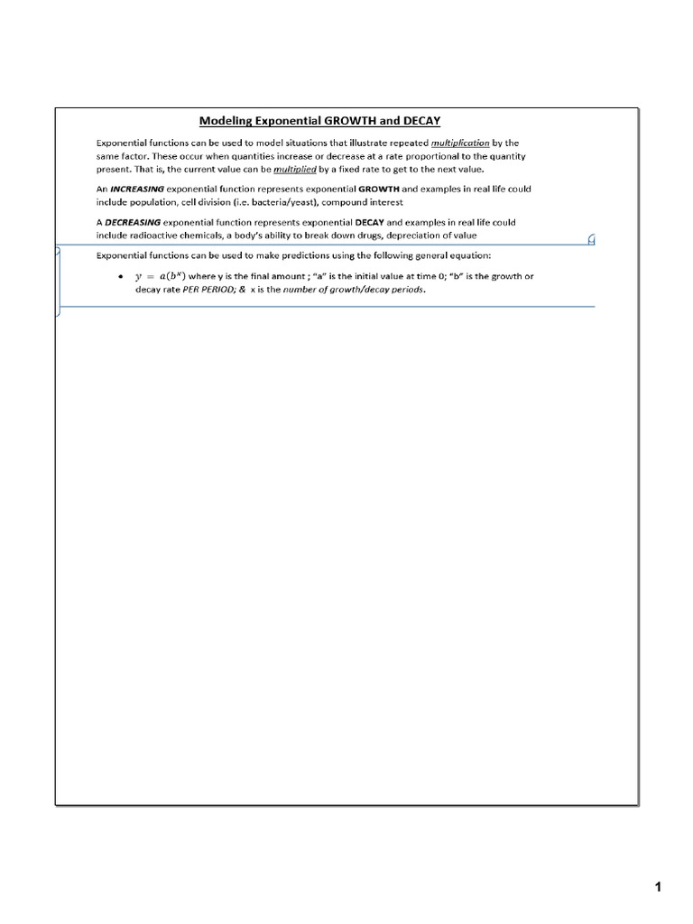 Lesson 1 COMPLETED Class Notes | PDF