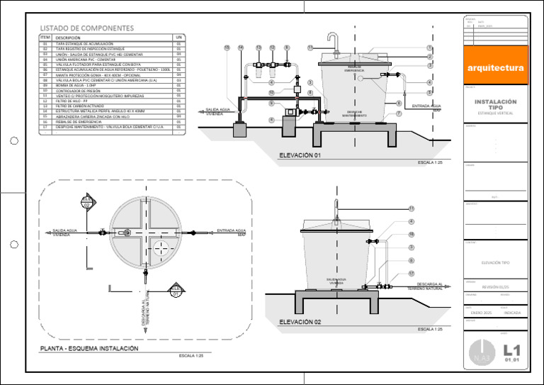 2024 Estanque Rev01-Estanque | PDF