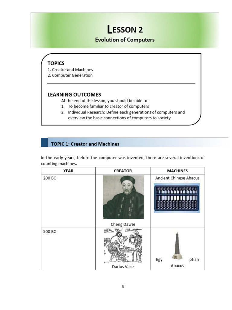 Lesson 2 | PDF | Integrated Circuit | Microprocessor
