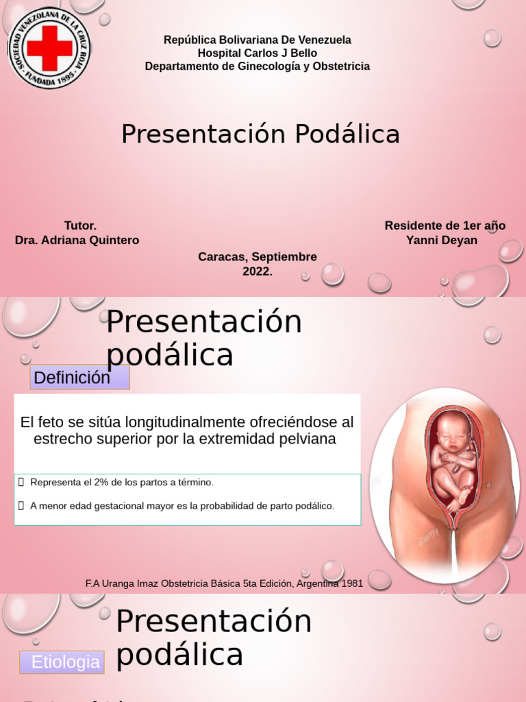 Parto Podalico Yanni | PDF | Feto | Parto